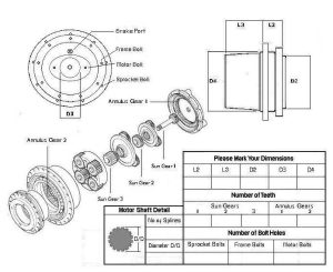 Final Drive Drawings | Identify Your Drive for Guaranteed Fit