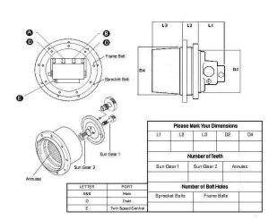 Final Drive Drawings | Identify Your Drive for Guaranteed Fit